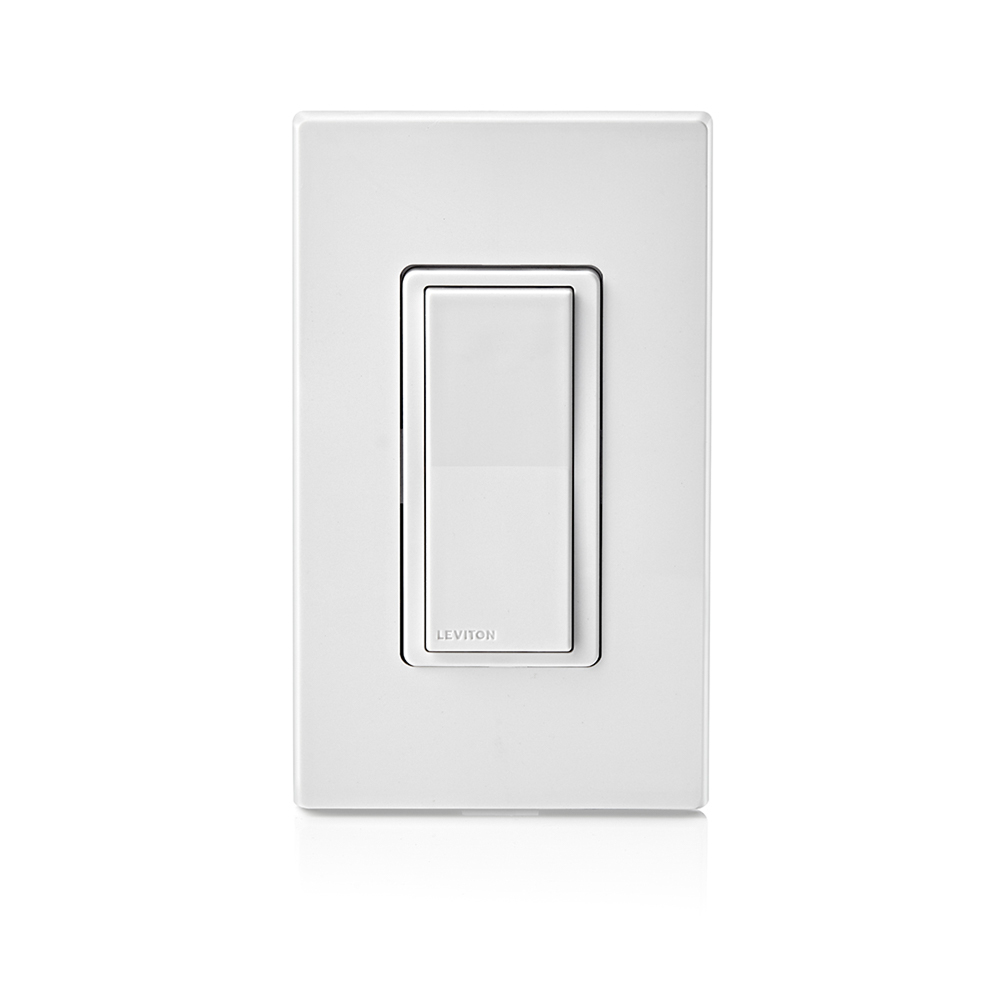 APAGADOR SENCILLO DECORA SMART WIFI 1P/3V 15A 125V D215S-1BW BLANCO | IESA